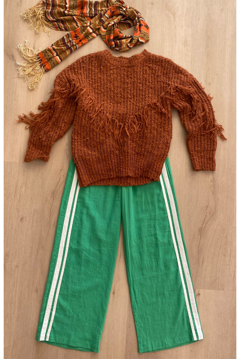 Jaya Linen Pant - Jade - Zaziba Studio